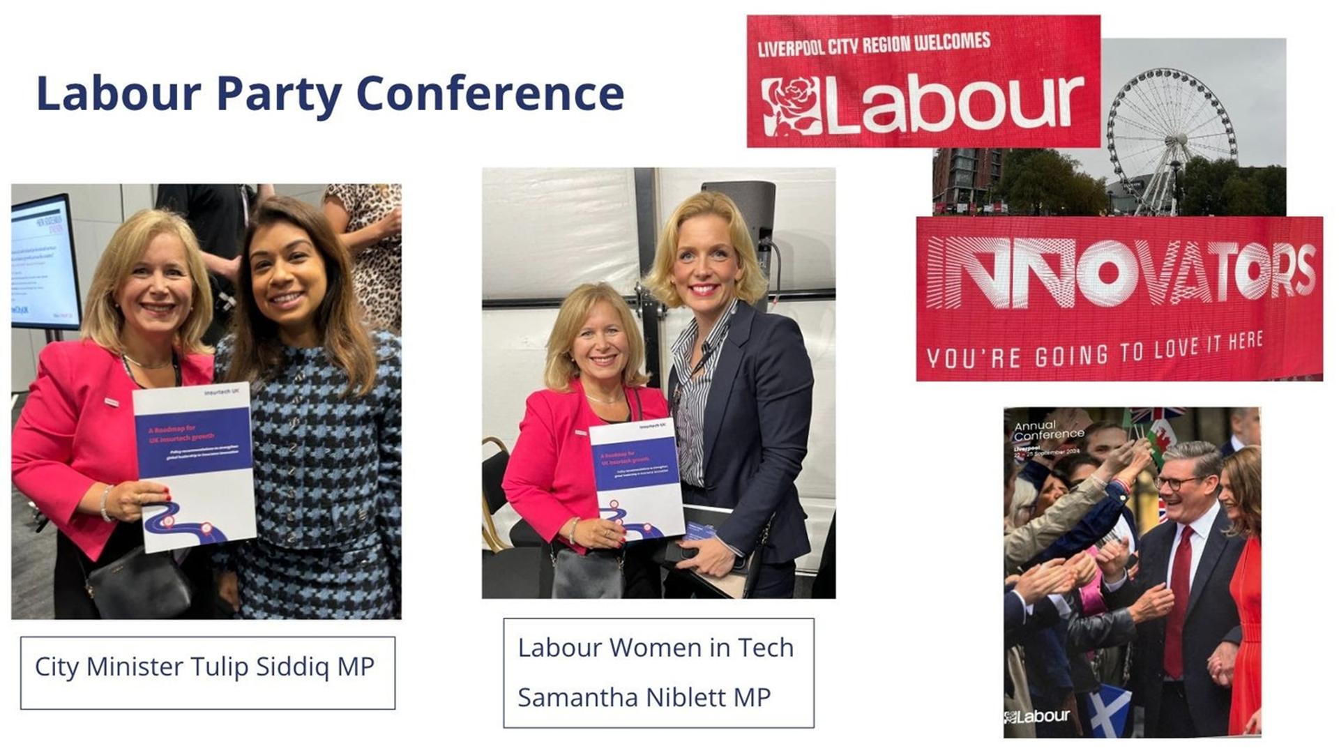 Insurtech UK attends the Labour Party Conference